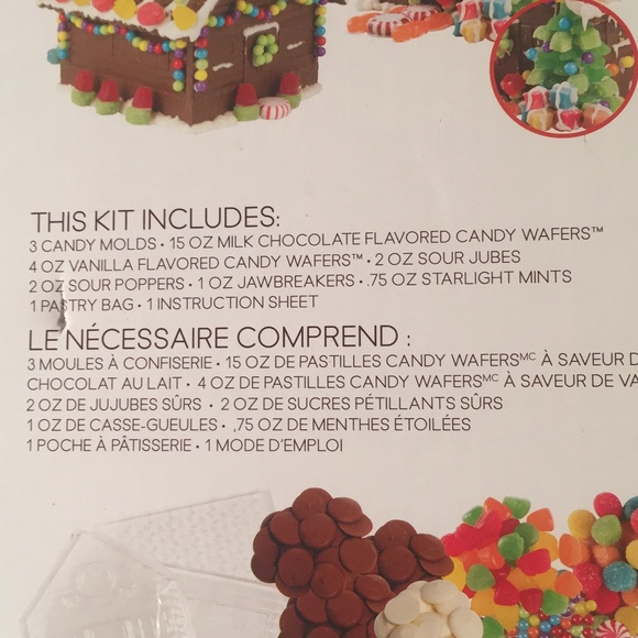 Choco Maker | Holiday | Nwt Winter Cabin Chocolate Gingerbread House ...